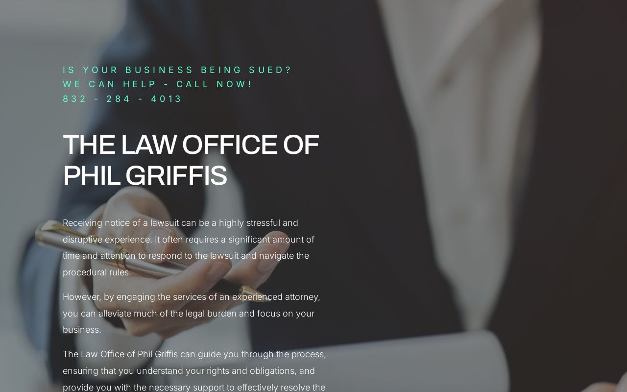 My Business is Being Sued